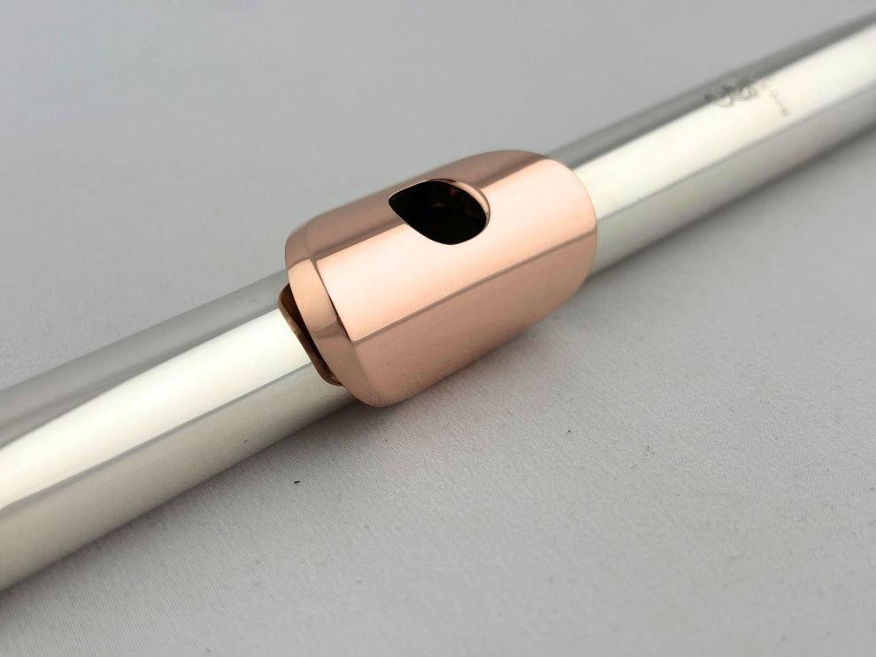 Headjoint - Emanuel Sterling Silver with Gold Lip Pate and Riser (Pre ...